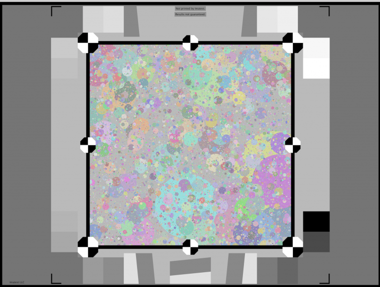 Spilled Coins, Dead Leaves, and Random Chart Analysis | Imatest