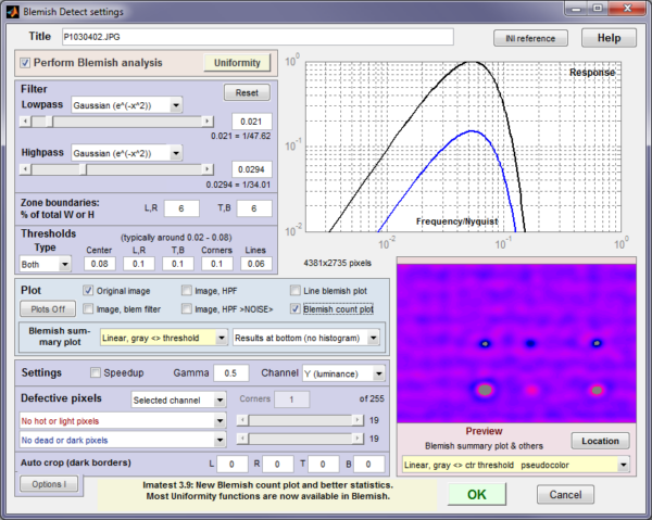 Testing display defects (mura) with Imatest Blemish Detect | Imatest