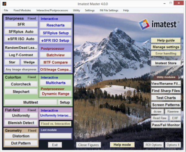 Imatest 4.0 Release | Imatest