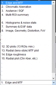 SFRreg: SFR from Registration Marks | Imatest