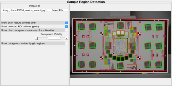 Chart Definition Utility | Imatest
