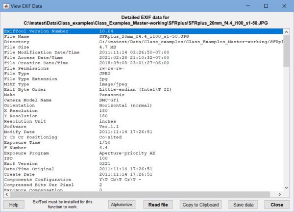 Imatest Instructions – Getting started | Imatest