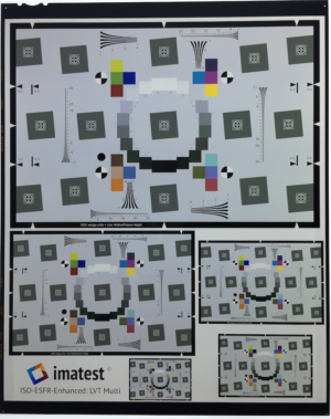 ISO 12233 Test Charts on Color High-Precision LVT Film | Imatest