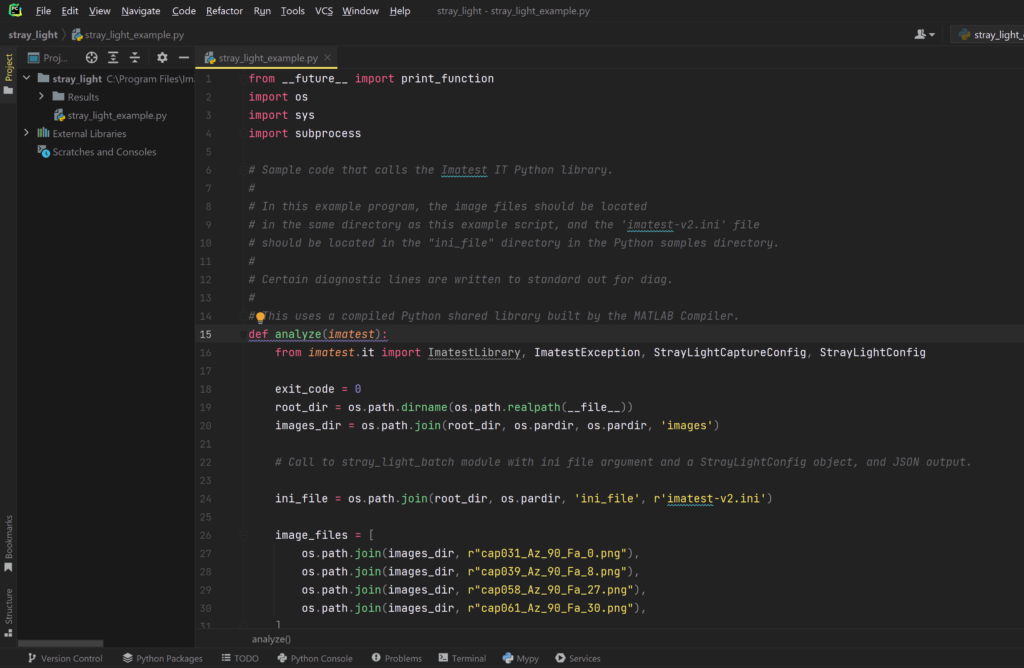 Stray Light (Flare) Analysis | Imatest