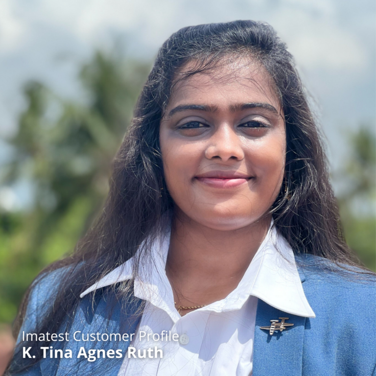 Imatest Customer Profile: K. Tina Agnes Ruth | Imatest
