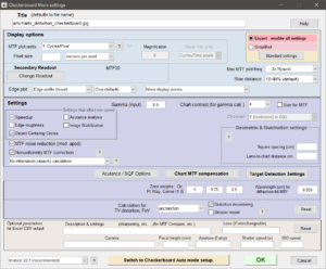 Arbitrary Charts Distortion Correction | Imatest