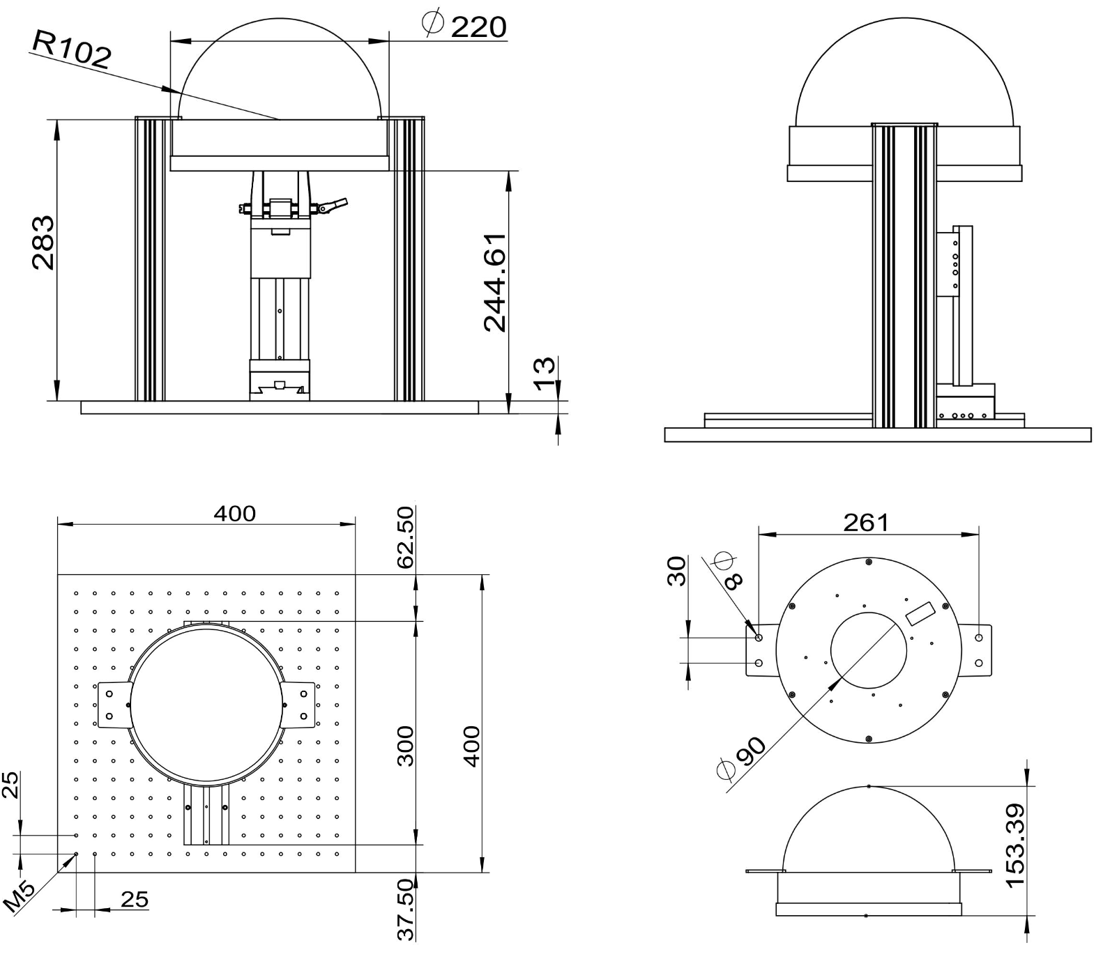 LB3 230° Hemispherical Uniform Lighting System | Imatest