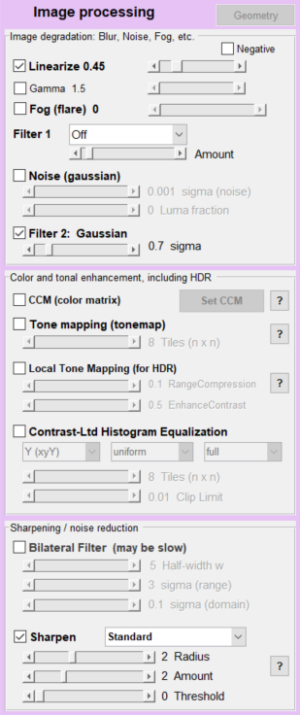 Image Processing for Image Information Metrics | Imatest