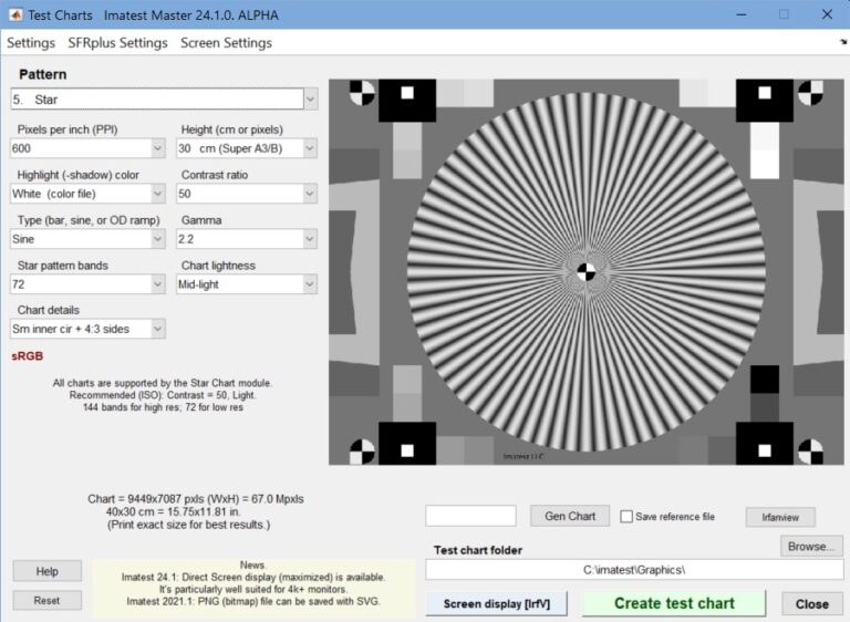 Using Test Charts | Imatest
