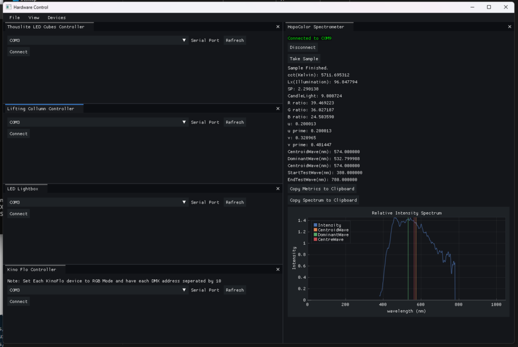 Imatest Lighting Control License | Imatest