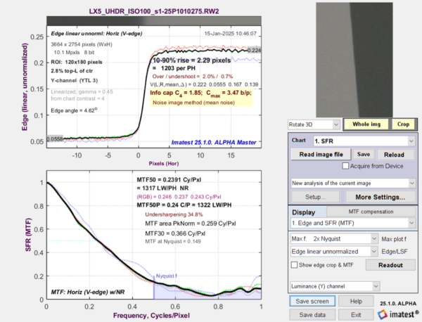 Simatest ISP/Camera simulator examples | Imatest