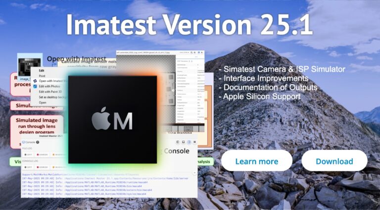 Imatest | Image Quality Testing Software & Test Charts